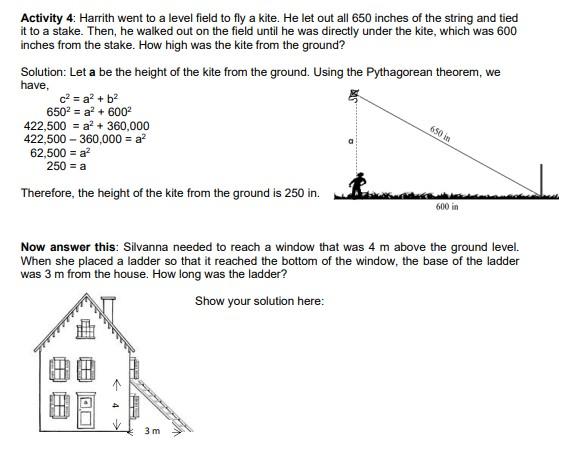 Solved Activity 3: To estimate the height of a Narra Tree, | Chegg.com