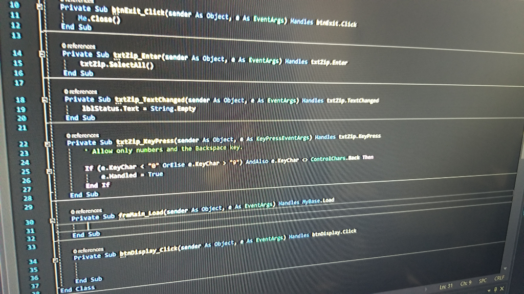 Solved 0 ZIP Code ZIP code: Valid/Not valid: Validate Exit | Chegg.com