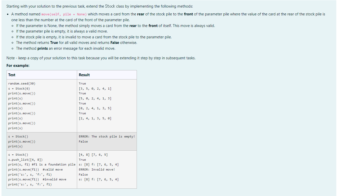 Solved Define a class named Stock which represents the stock | Chegg.com