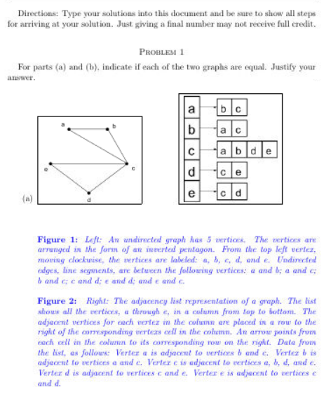 Solved Directions: Type your solutions into this document | Chegg.com