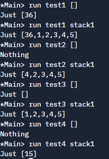 Stack Language: You should use Haskell Programming | Chegg.com
