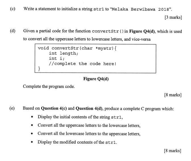 Solved Write a statement to initialize a string strl to | Chegg.com