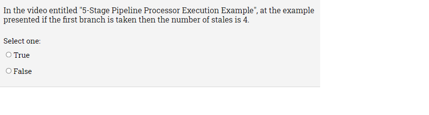 Solved In the video entitled "5-Stage Pipeline Processor | Chegg.com