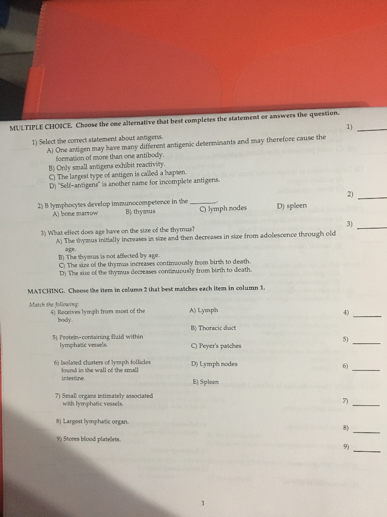 Solved MULTIPLE CHOICE. Choose the one alternative that best | Chegg.com