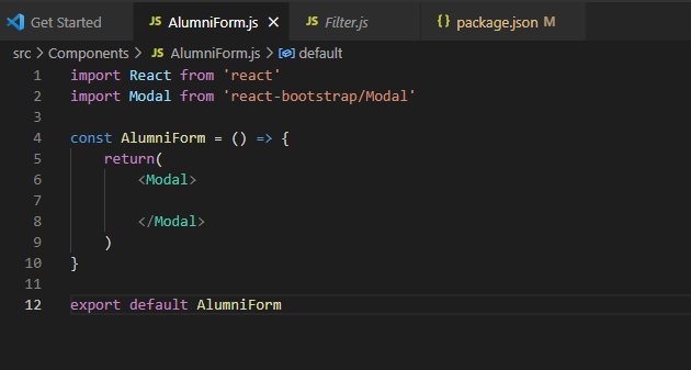 Solved can someone help me create a form using modal for | Chegg.com