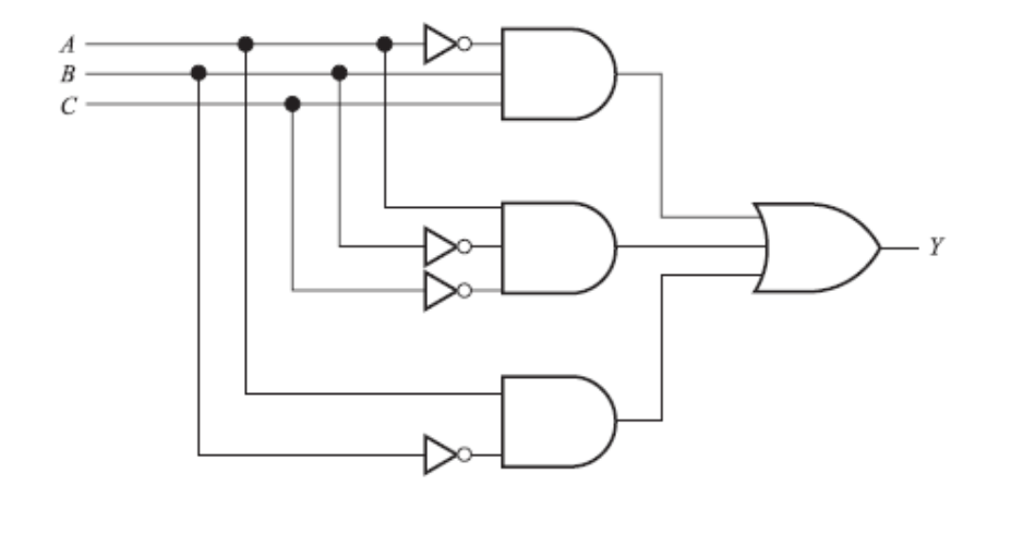 Solved Write Down The Boolean Expression For These Four 0085
