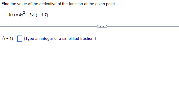 Solved a. For the following function, find f′(a) b. | Chegg.com