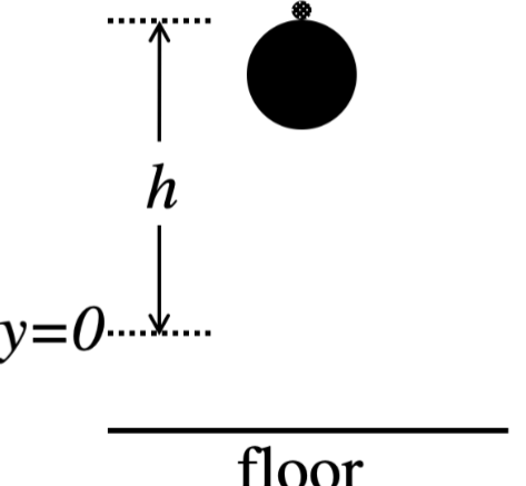 Solved The two balls shown below are released together and | Chegg.com