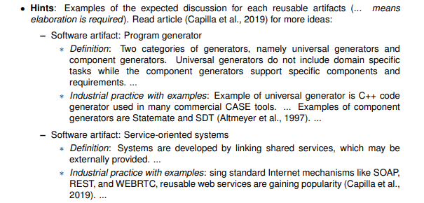 Solved Explain with examples on how any five(5) reusable | Chegg.com
