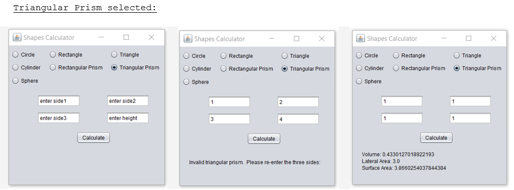 JAVA PROGRAM**** Create a GUI application that | Chegg.com