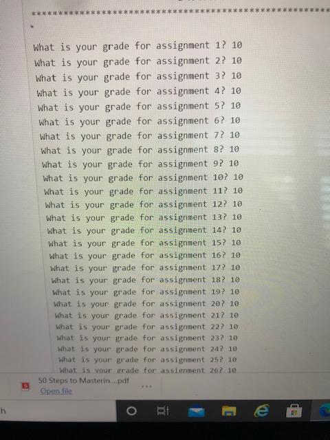 Solved I need help on this assignment. Here are | Chegg.com