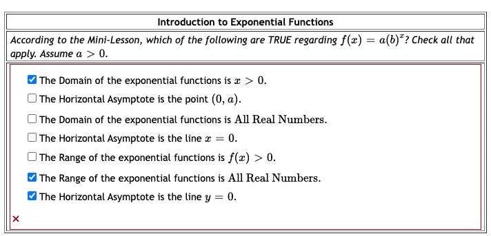 Solved According to the Mini-Lesson, which of the following | Chegg.com