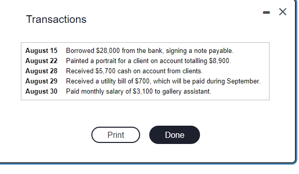 Transactions | Chegg.com