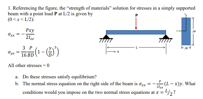 Solved 1. Referencing the figure, the "strength of | Chegg.com