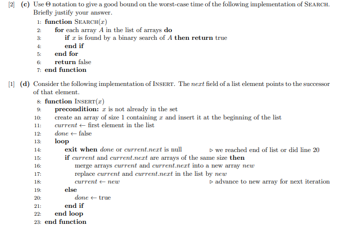 Solved DATA STRUCTURESSuppose we want to implement an ADT | Chegg.com