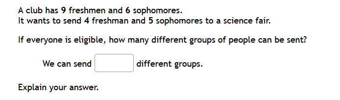 Solved A club has 9 freshmen and 6 sophomores. It wants to | Chegg.com