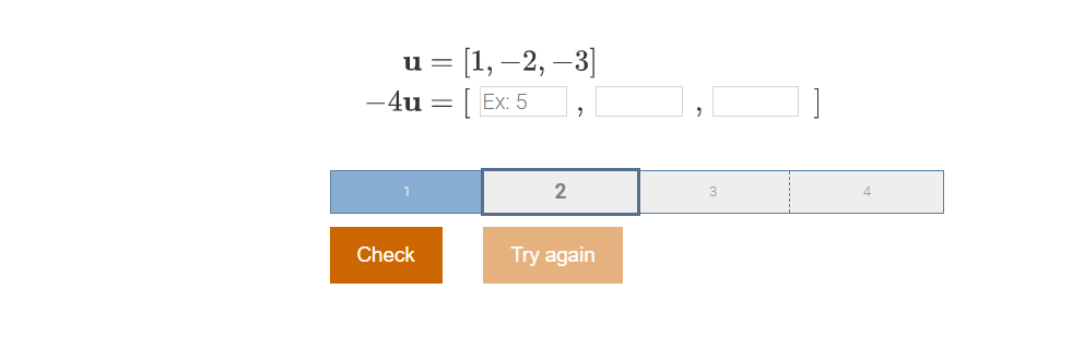 Solved Scalar multiplication(HELP) | Chegg.com