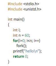 Solved #include #include int main() \{ int i; int n=60; | Chegg.com