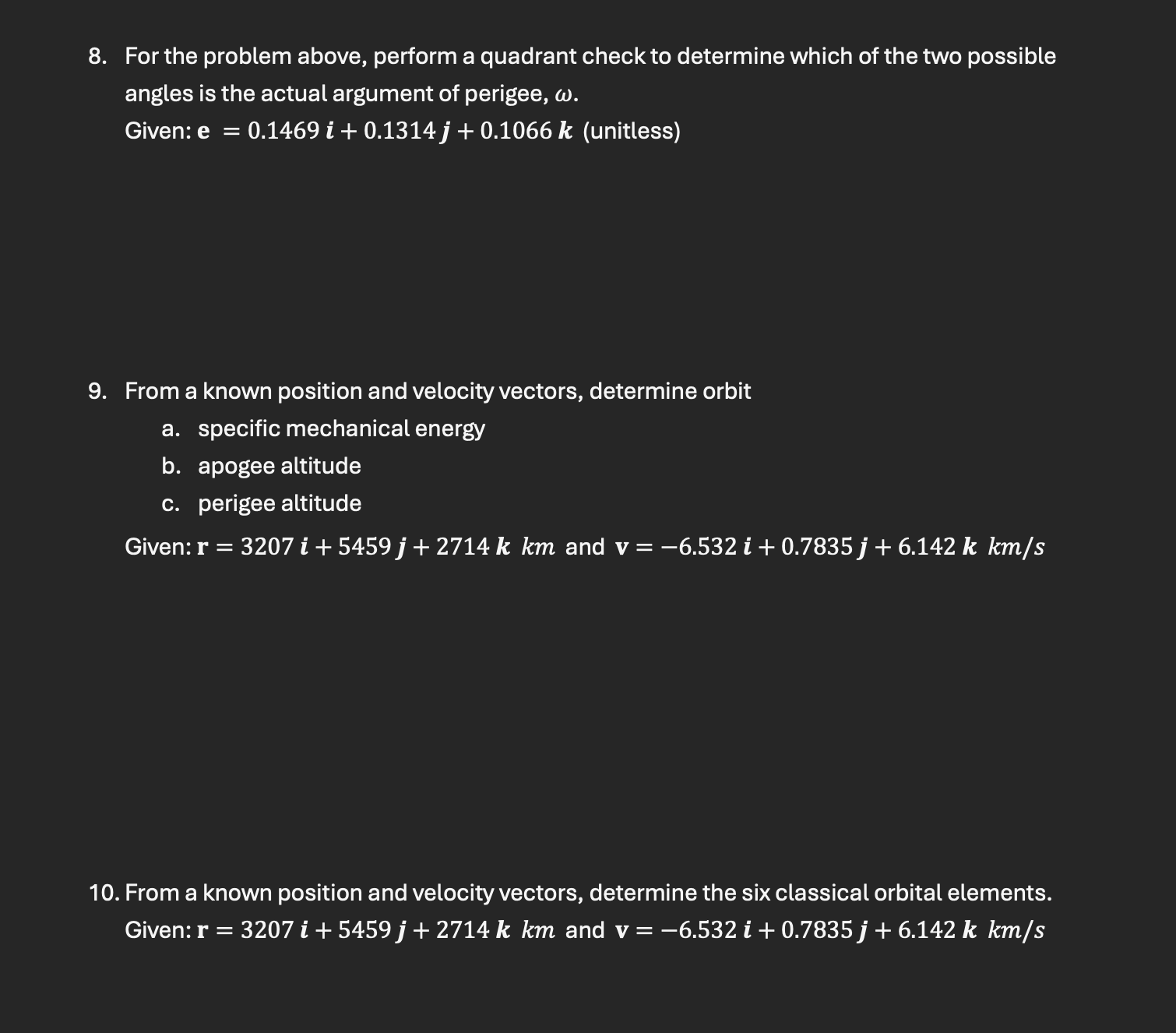 Solved For the problem above, perform a quadrant check to | Chegg.com