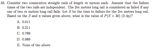 Solved 3. Consider two consecutive straight rails of length | Chegg.com