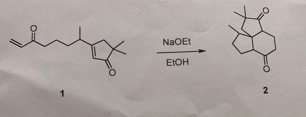 Solved NaOEt EtOH 2 | Chegg.com