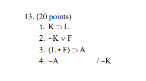 Solved You may use all 8 rules of implication, all 10 rules | Chegg.com