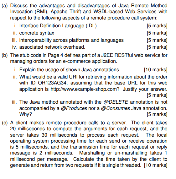 Solved (a) Discuss the advantages and disadvantages of Java | Chegg.com