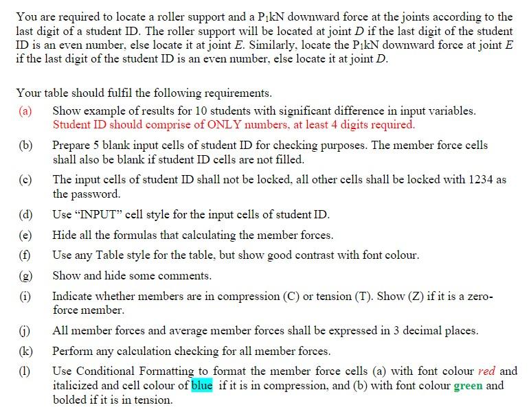 Problem 1 You are required to build a table to | Chegg.com