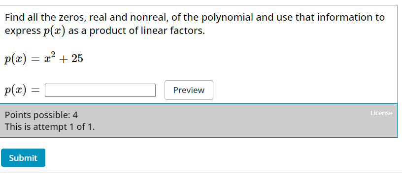 Solved Find all the zeros, real and nonreal, of the | Chegg.com