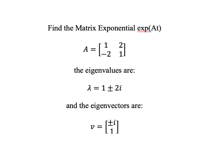 Calculate Exponential Of Matrix at Leona Freedman blog Calculate Exponential Of Matrix at Leona Freedman blog