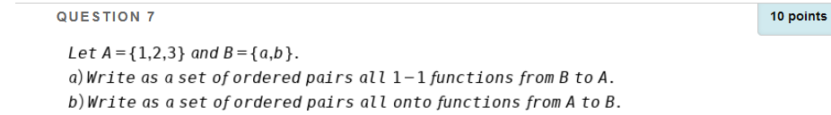 Solved QUESTION 6 8 points a) Given P = {{1,2},{4} is a | Chegg.com