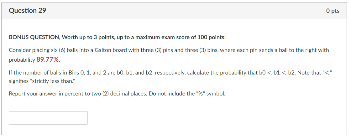 BONUS QUESTION, Worth up to 3 points, up to a maximum | Chegg.com