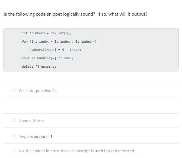 Solved Let scores and ptr be defined and initialized as | Chegg.com