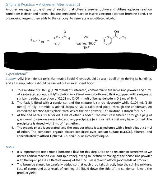 Solved Provide a physical data table for all chemicals used | Chegg.com
