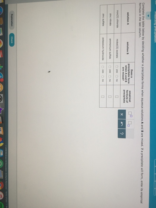 Solved Complete the table below by deciding whether a | Chegg.com