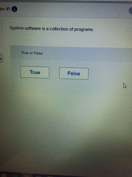 Solved System software is a collection of programs. | Chegg.com