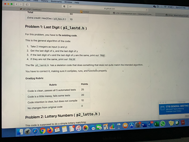 To Problem 1: Last Digit (p1_lastd.) This is the | Chegg.com
