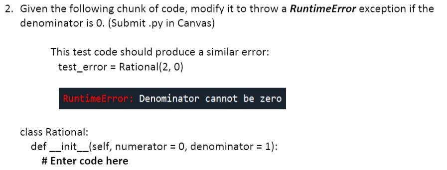 Solved 2. Given the following chunk of code, modify it to | Chegg.com