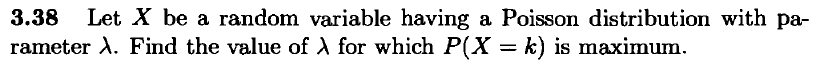 Solved 3.38 Let X be a random variable having a Poisson | Chegg.com