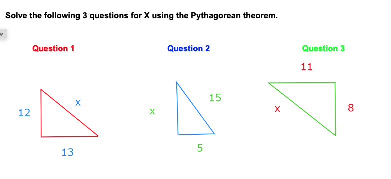 Solved Solve the following 3 questions for X using the | Chegg.com