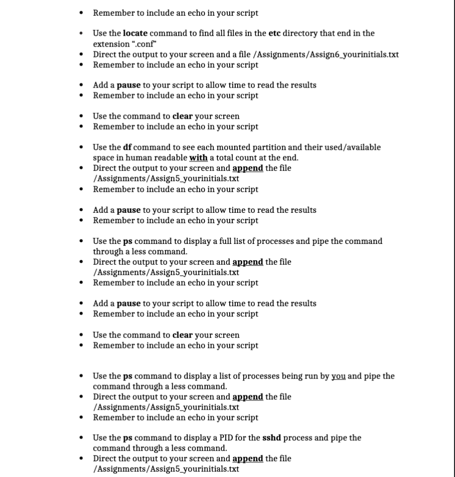 Solved Topics being covered this week: • Shell Scripting • | Chegg.com