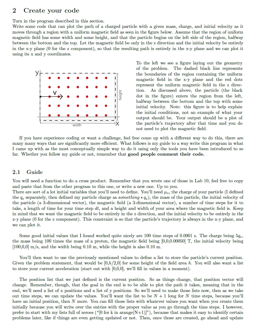 Experiment 11 Learning Even More Glowscript Purpose Chegg