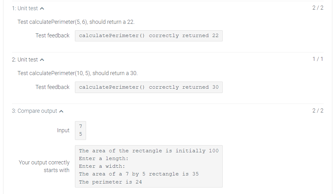 Solved 1.17 LAB: Add methods to a class C++ The Rectangle | Chegg.com