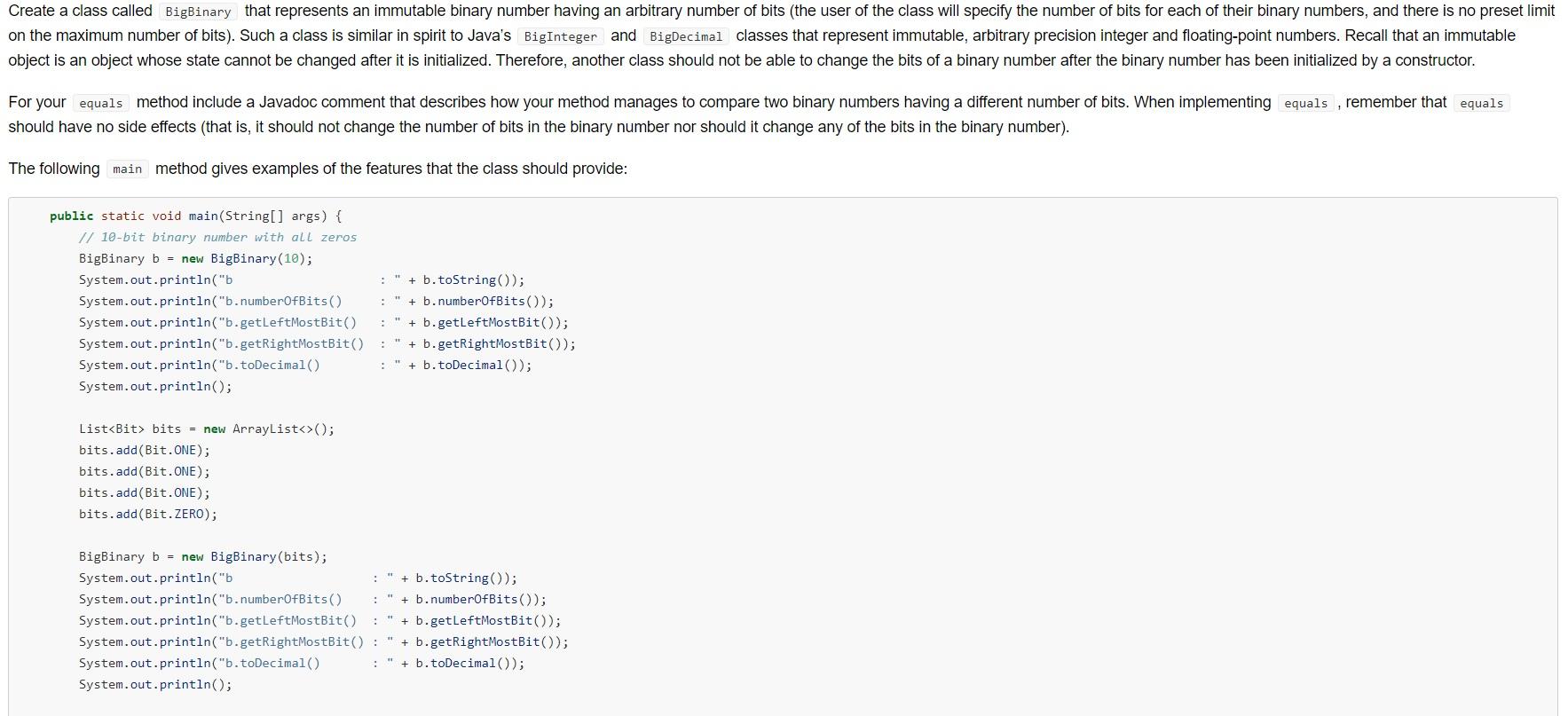 Solved Create an enumeration called Bit that represents the | Chegg.com