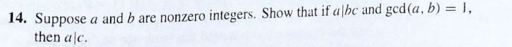Solved 14. Suppose a and b are nonzero integers. Show that | Chegg.com