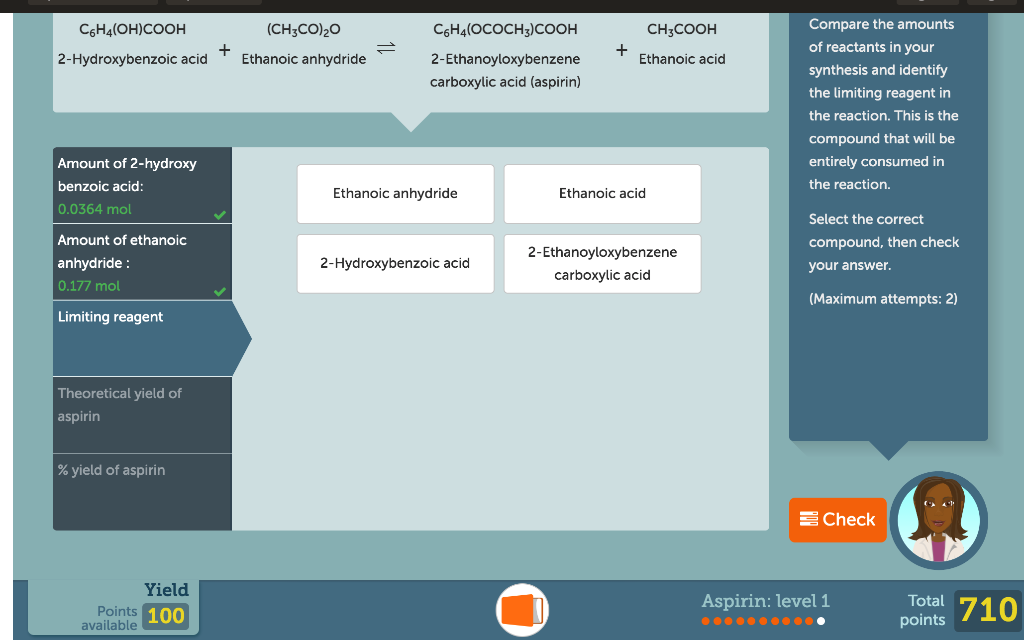 Solved (CH3CO)20 C6H4(OCOCH3)COOH CH3COOH C6H4OH)COOH | Chegg.com