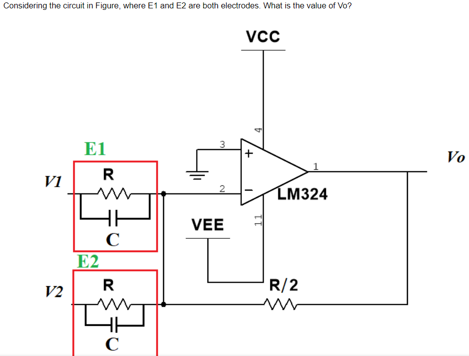 Considering the circuit in Figure, where E1 and E2 | Chegg.com