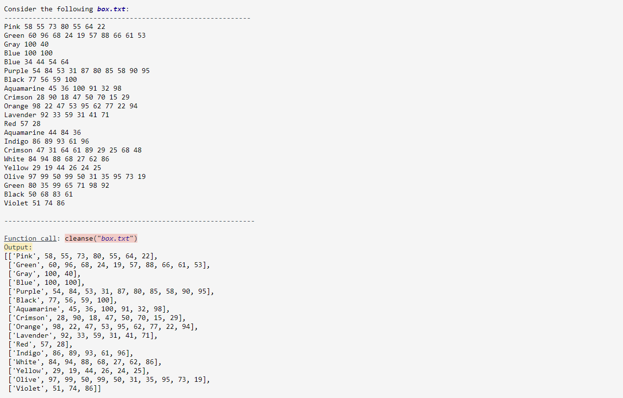 This is a python programming problem, and the last | Chegg.com
