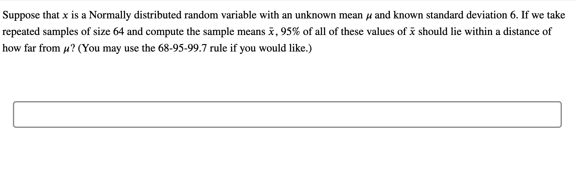 Solved Suppose That X Is A Normally Distributed Random 