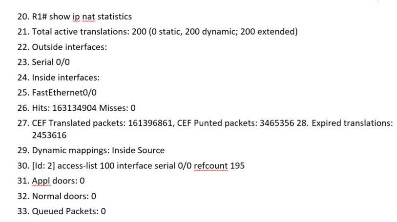 Configure and verify a basic serial WAN | Chegg.com